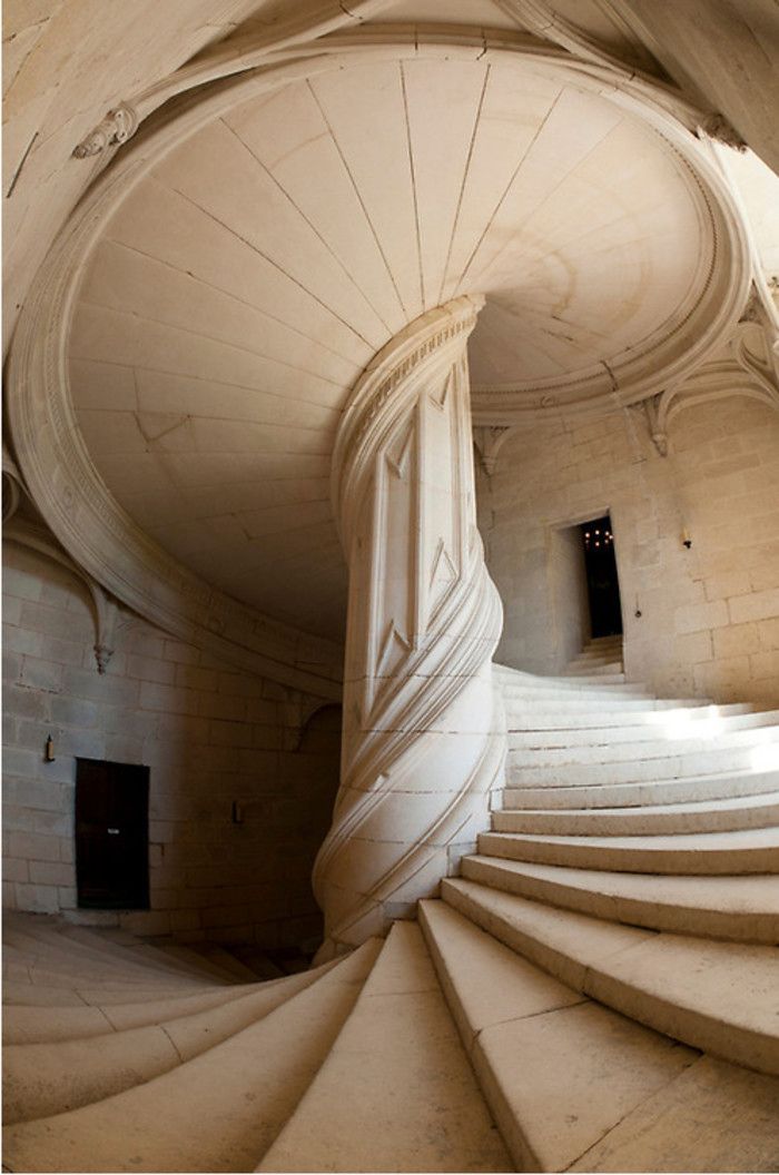 Stone spiral staircase | Scrolller