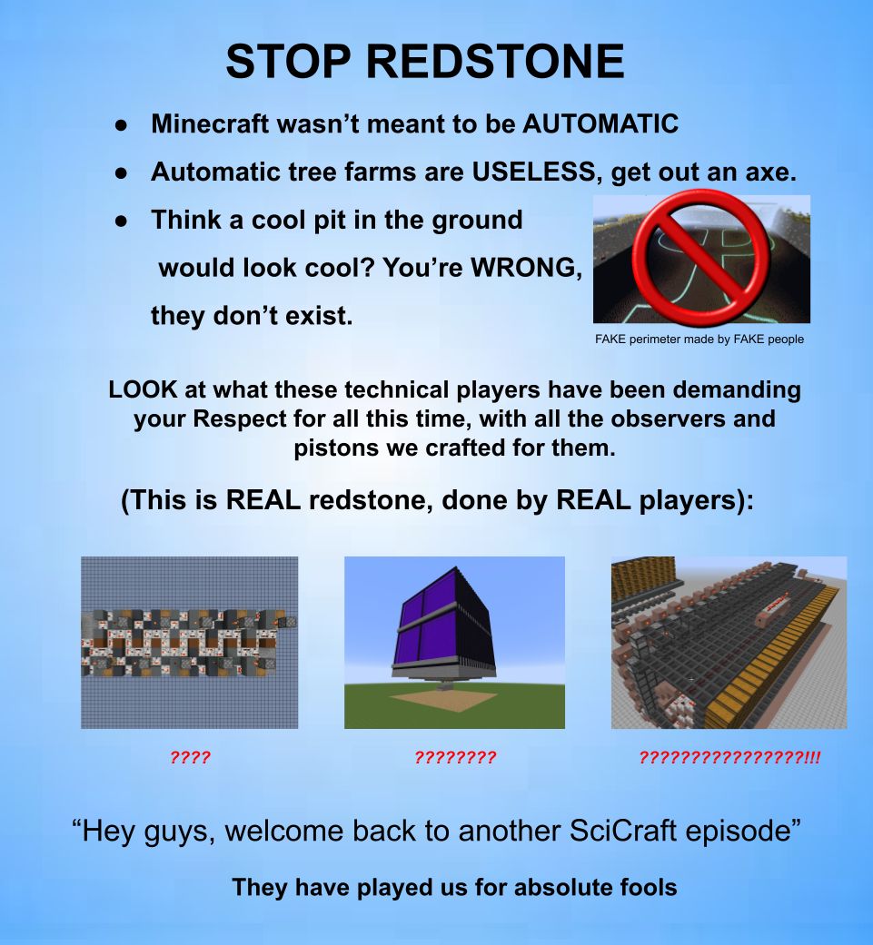 Stop Redstone | Scrolller