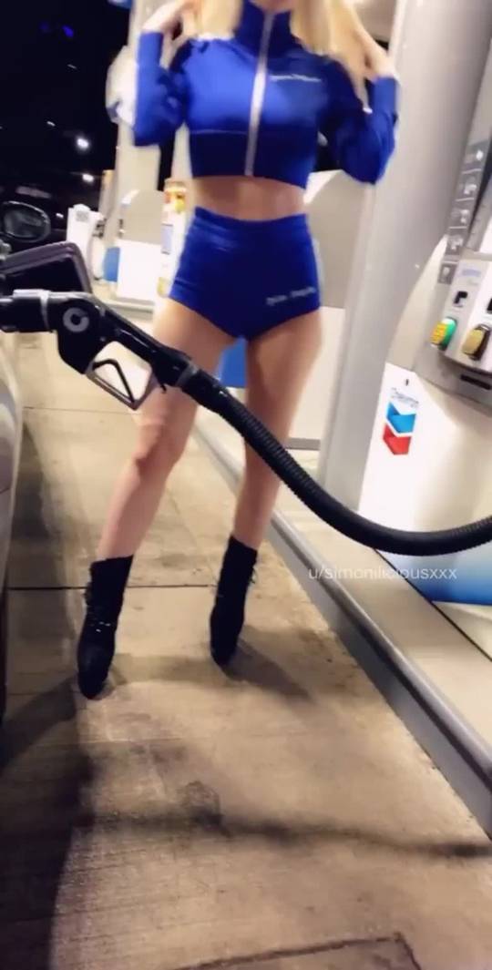 Stopping at the gas station | Scrolller