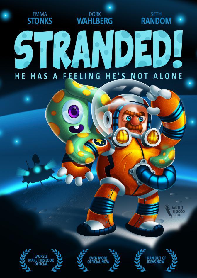 Stranded! - Tried go with a movie poster style with this one 😃 | Scrolller