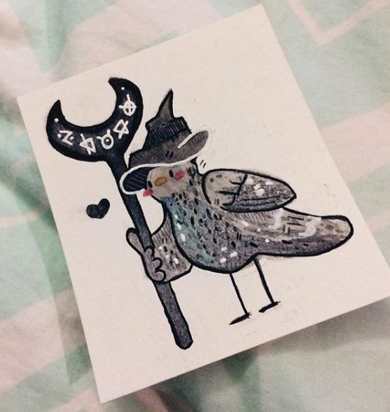 Strix pigeon ! | Scrolller