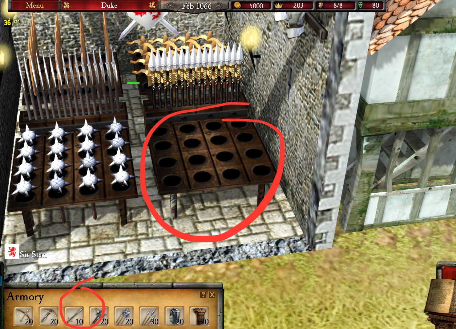 Stronghold 2 Steam Bug - Swords in Armory | Scrolller