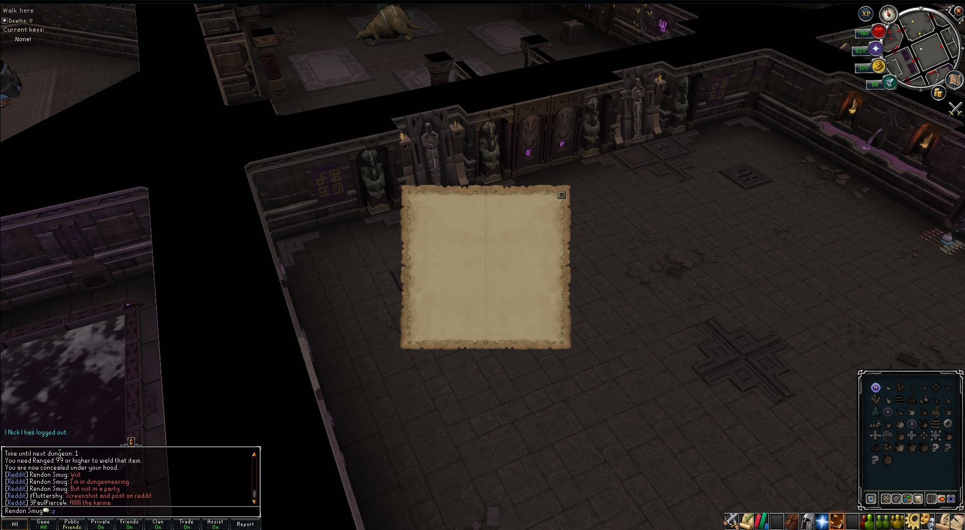 Stuck on a floor after my party finished | Scrolller