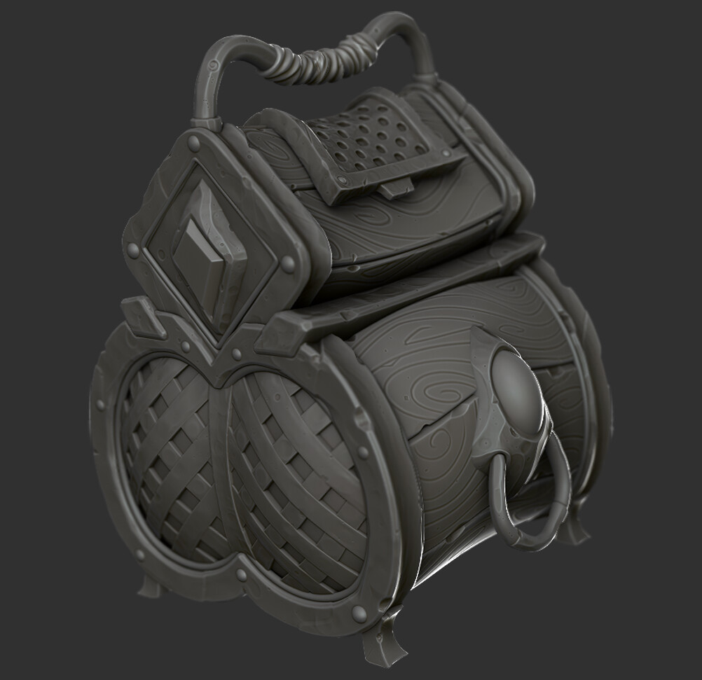 Stylized Chest | Scrolller