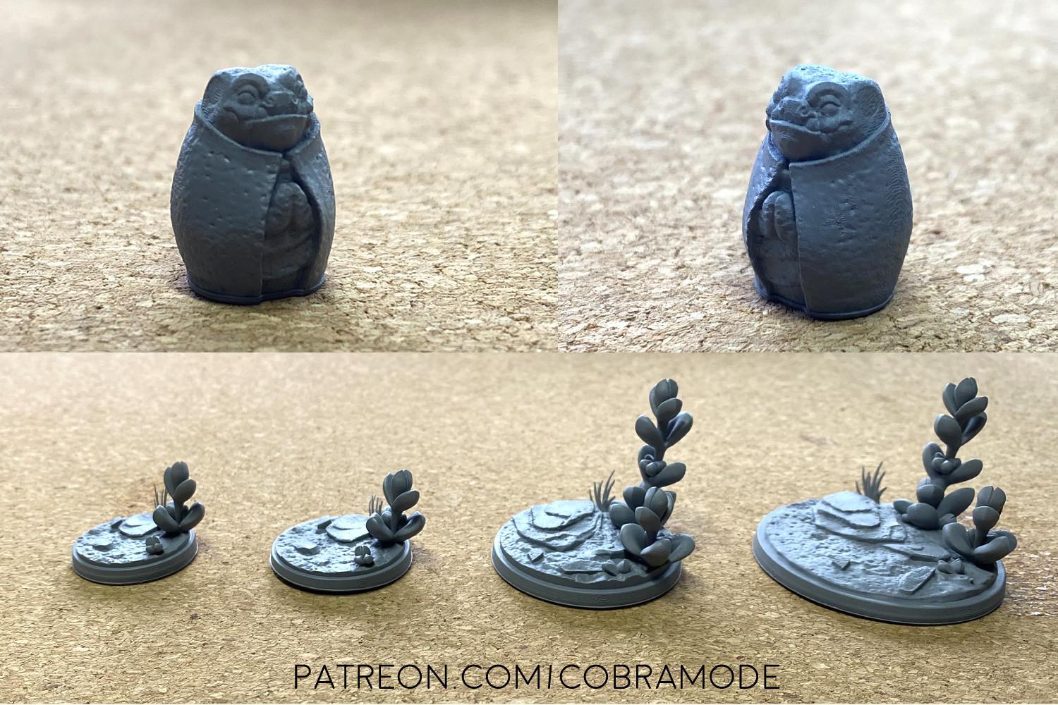 Succulent Bases and a Froggy Jizo Statue | Scrolller