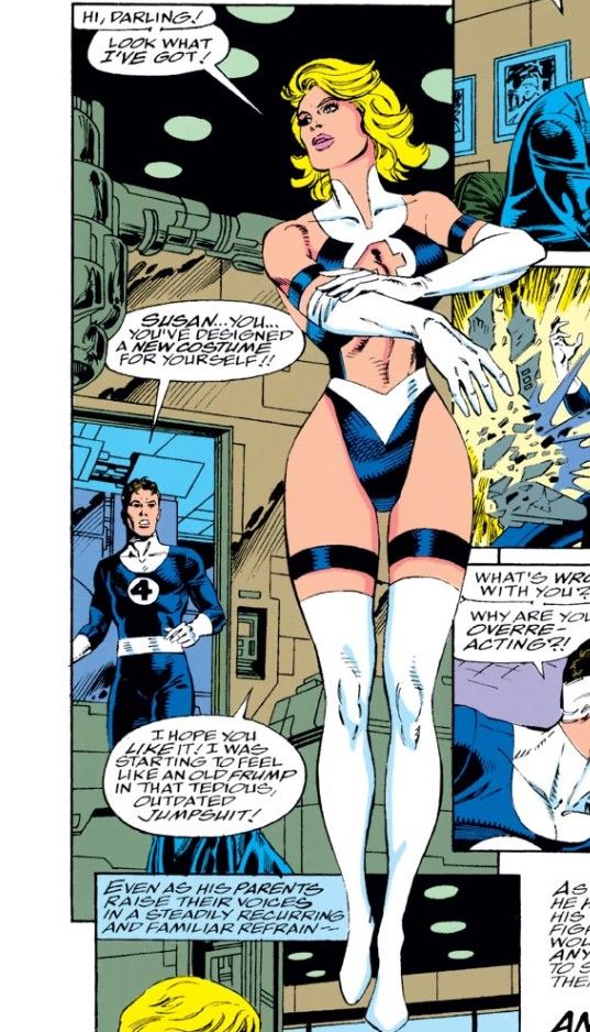 Sue Storm's Infamous Outfit [Fantastic Four (1961) #371] | Scrolller