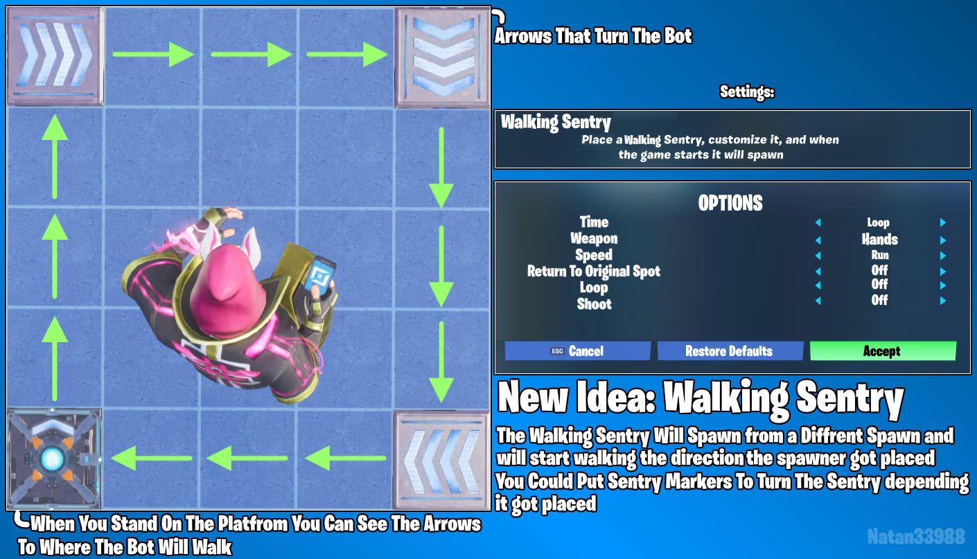 Suggestion: Walking Sentry | Scrolller
