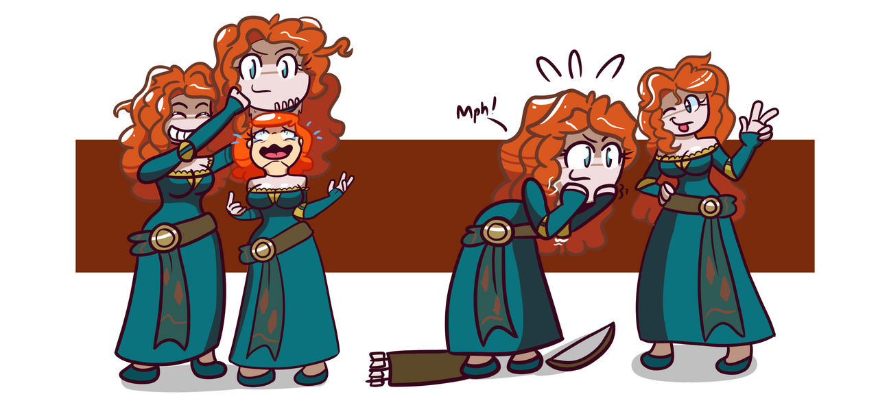 [Suiting/Trapped] Helena to Merida Doll by Tranzmute | Scrolller