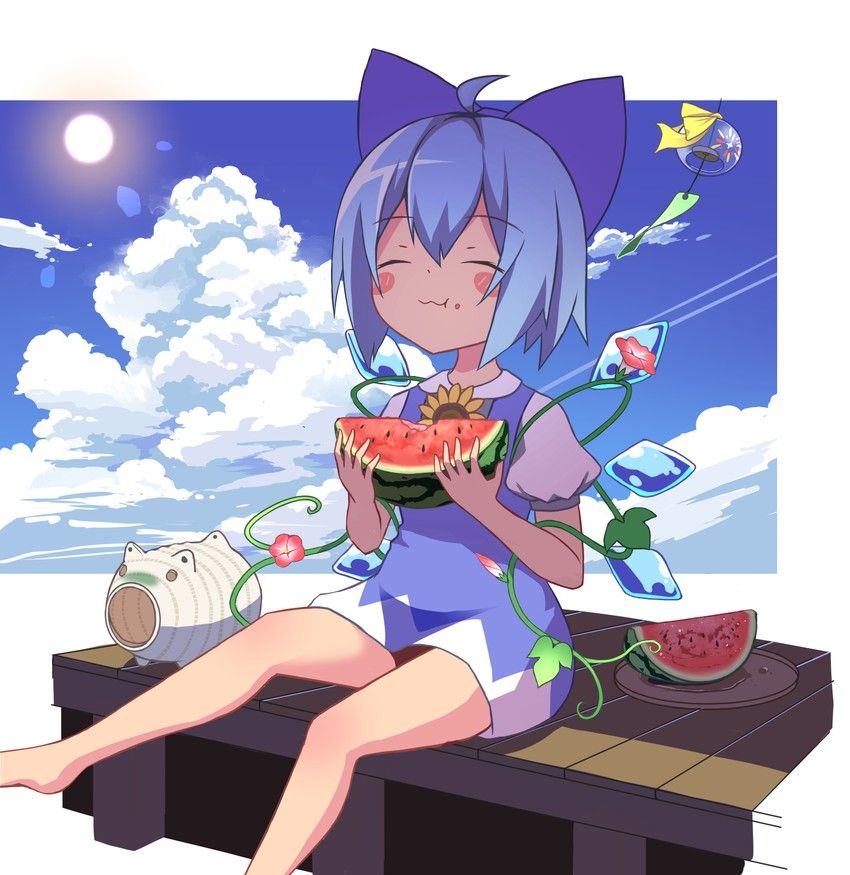 Summer Cirno [Touhou] | Scrolller