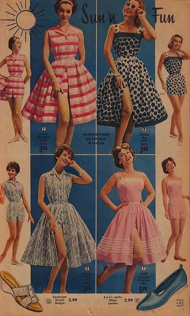 Sun and Fun dresses in the 1950s | Scrolller