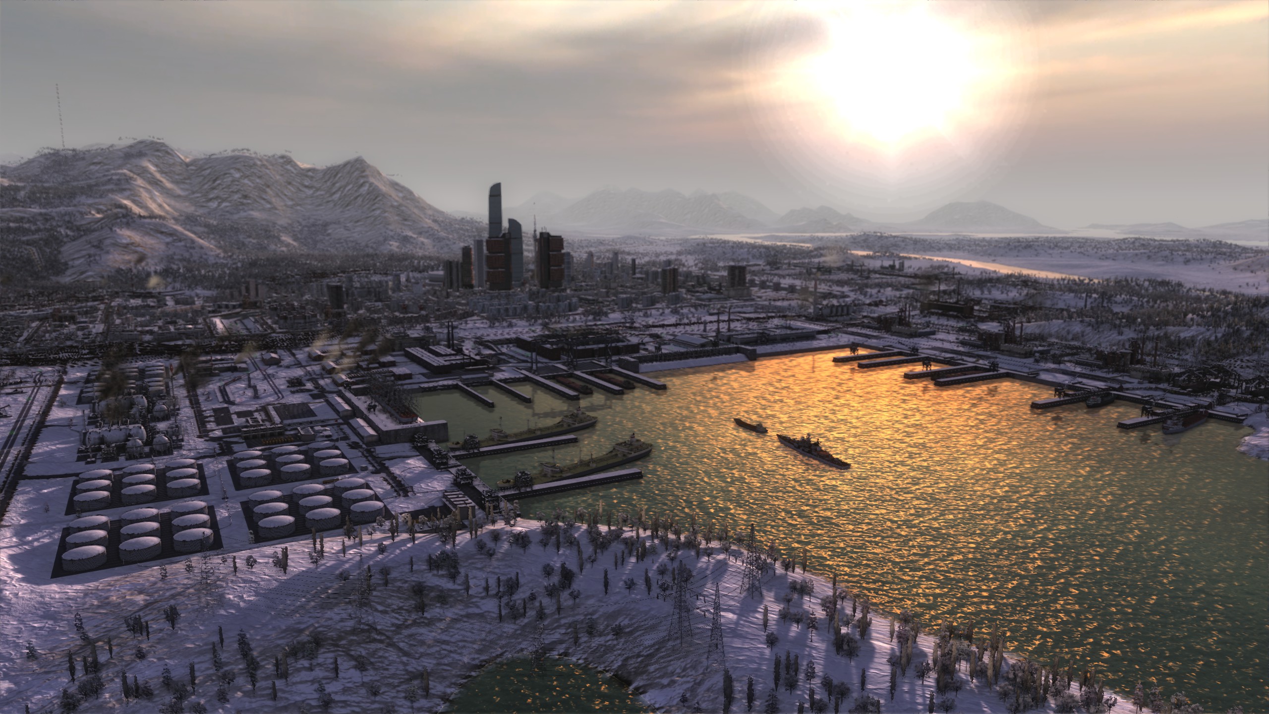 Sun sets on the Capital | Scrolller