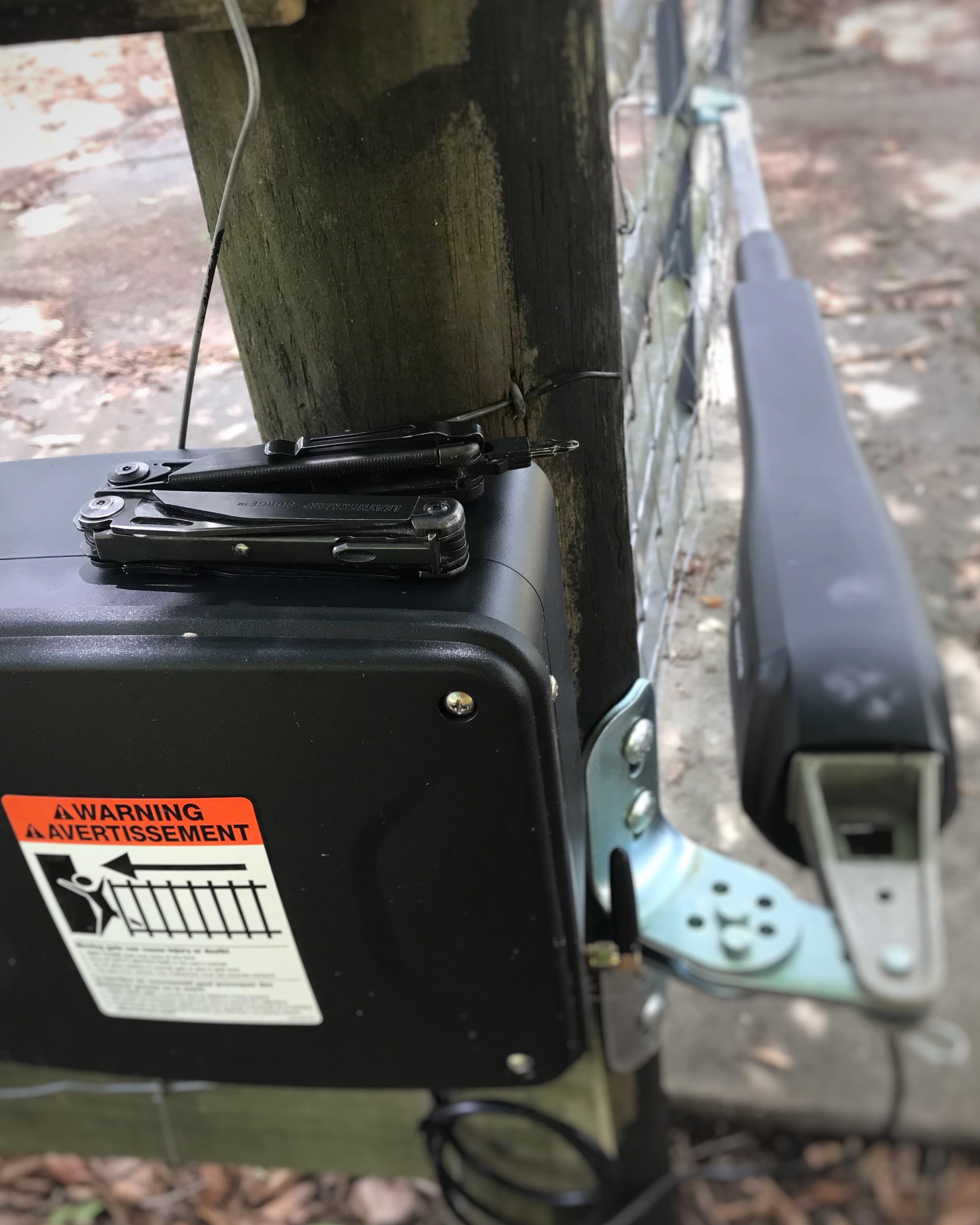 Sunday farm chores... Adjustments to the gate. | Scrolller