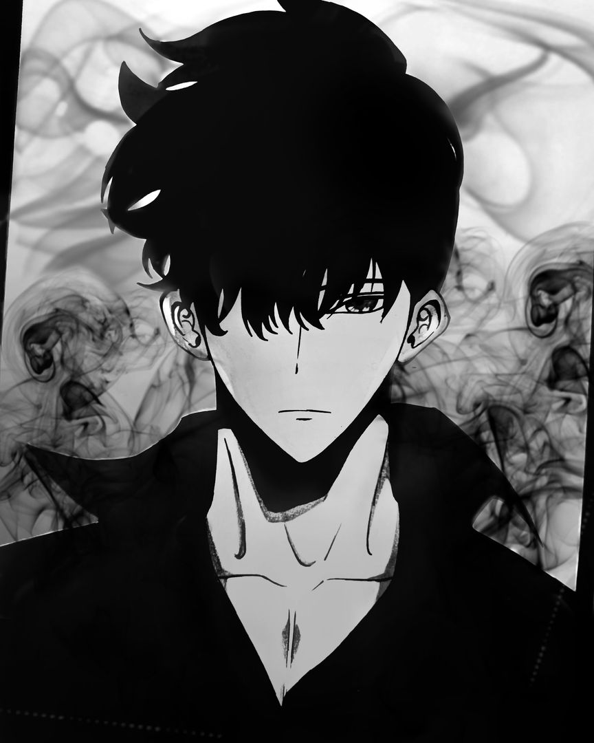 Sung jin woo fanart by me ig @drawbeinglame_ | Scrolller