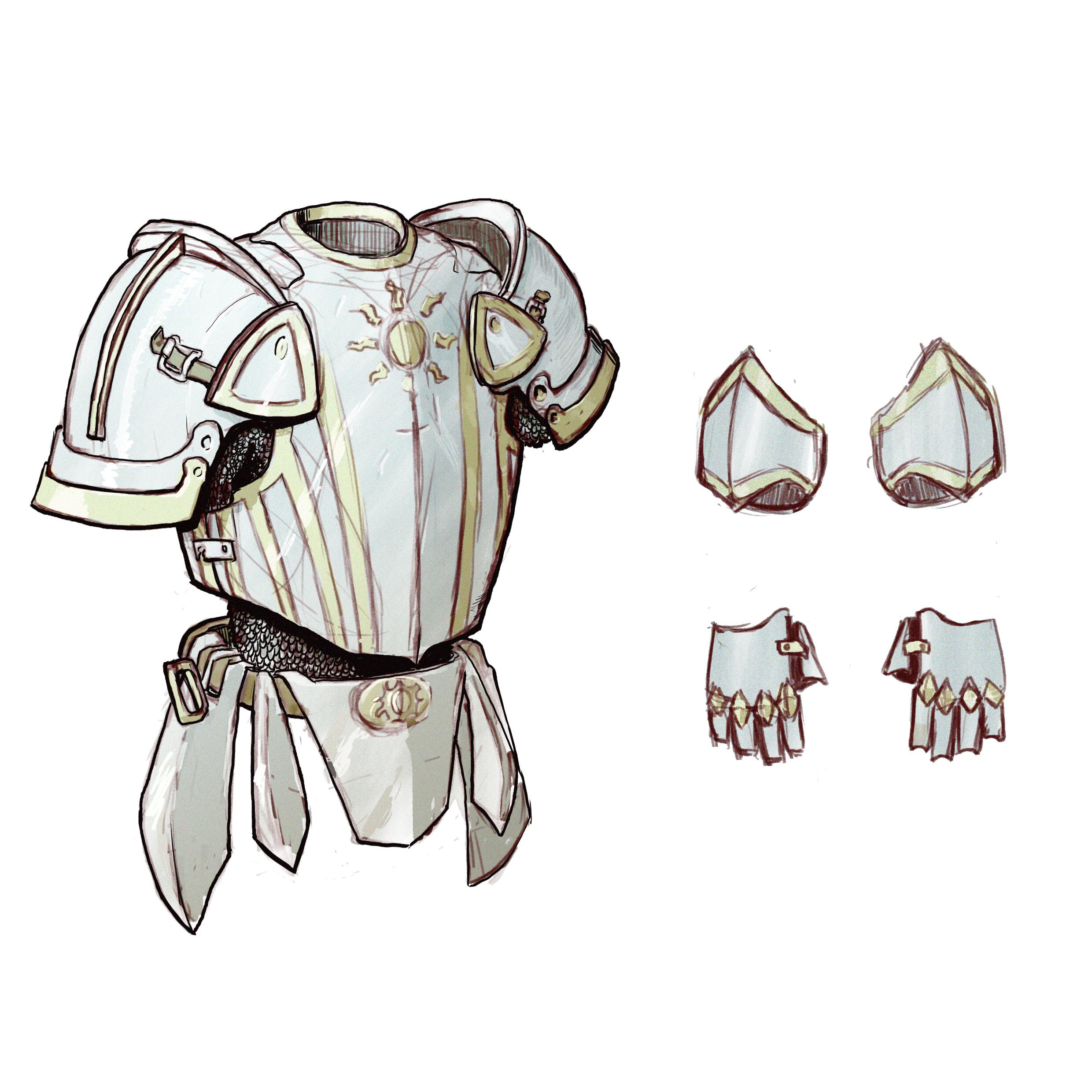 Sunlight Plate Armor Concept | Scrolller