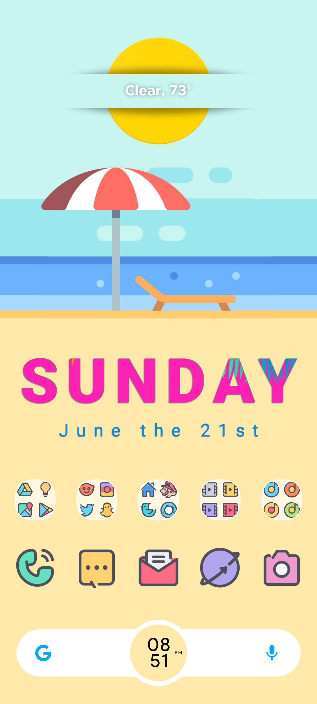 Sunny Sunday at the Beach | Scrolller