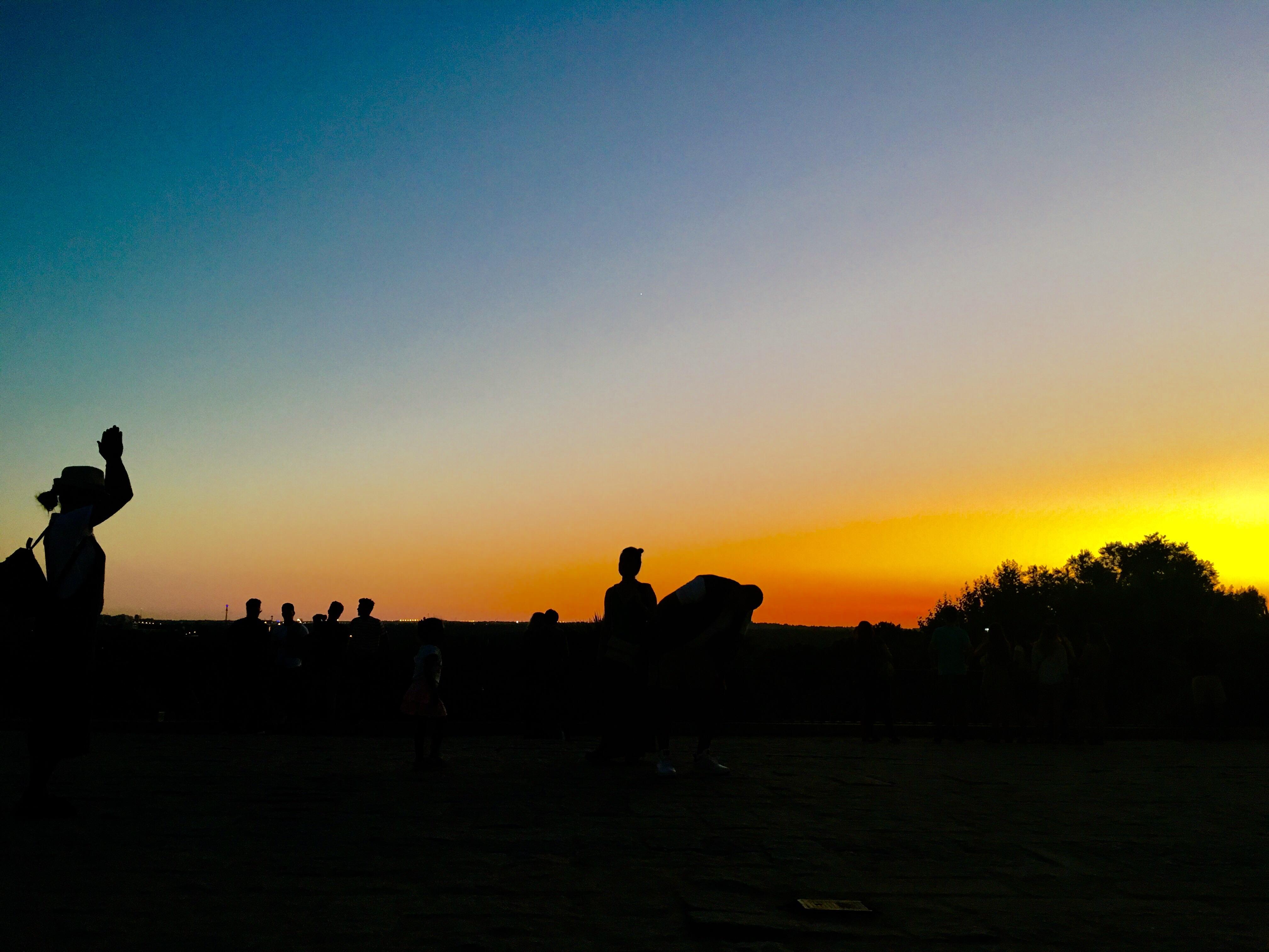 Sunset at Templo de Debod, Madrid, Spain | Scrolller