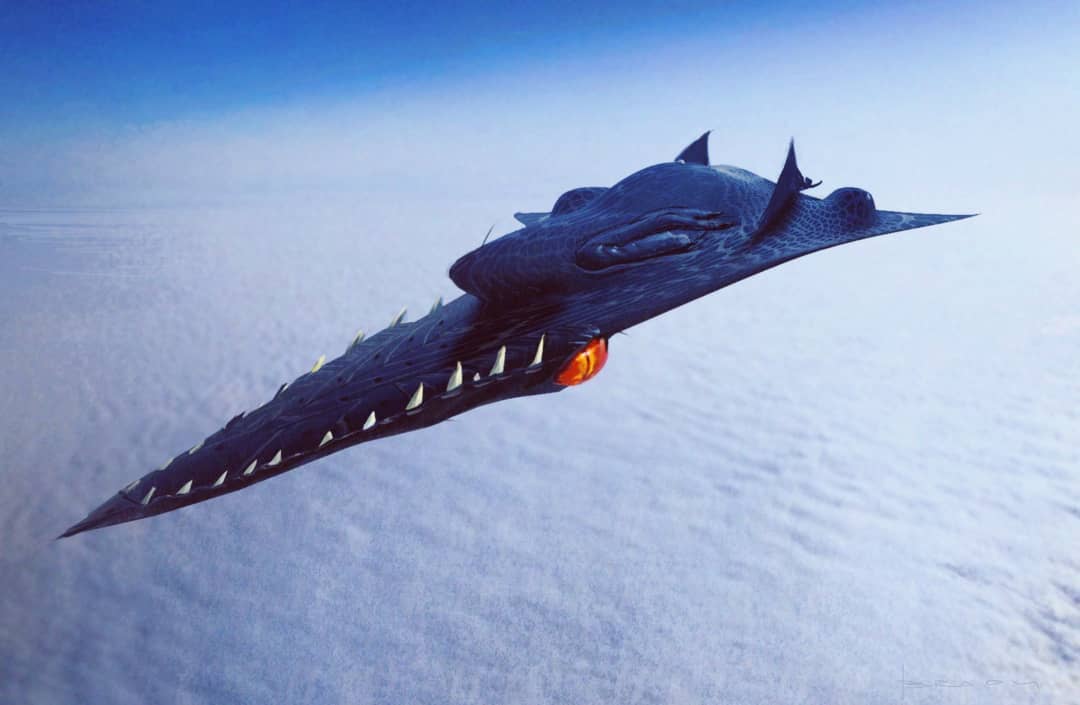 Supersonic Dragon by Alex Jay Brady | Scrolller