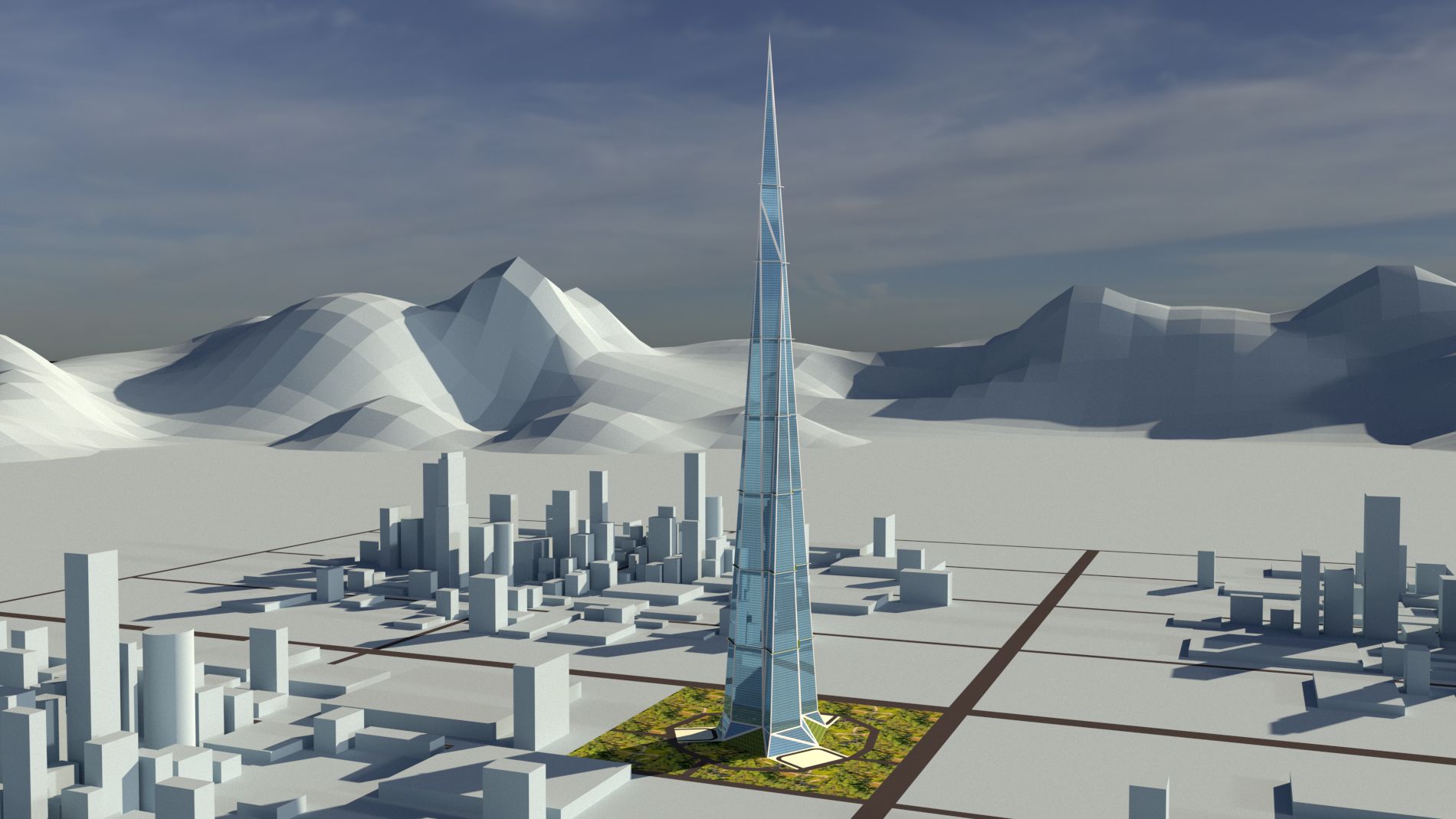 Supertall fantasy tower | Scrolller