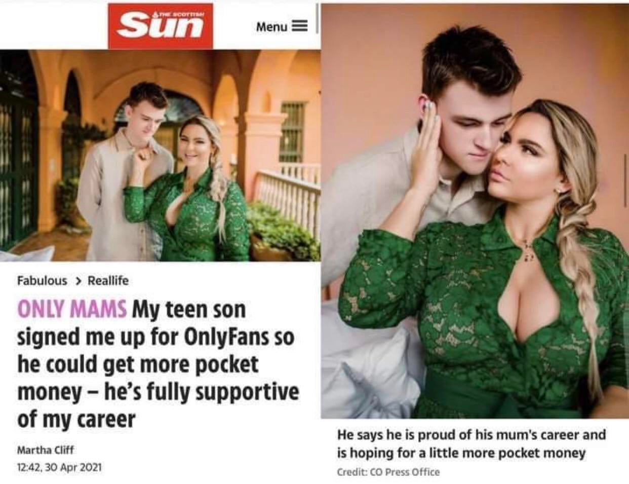 supportive son | Scrolller