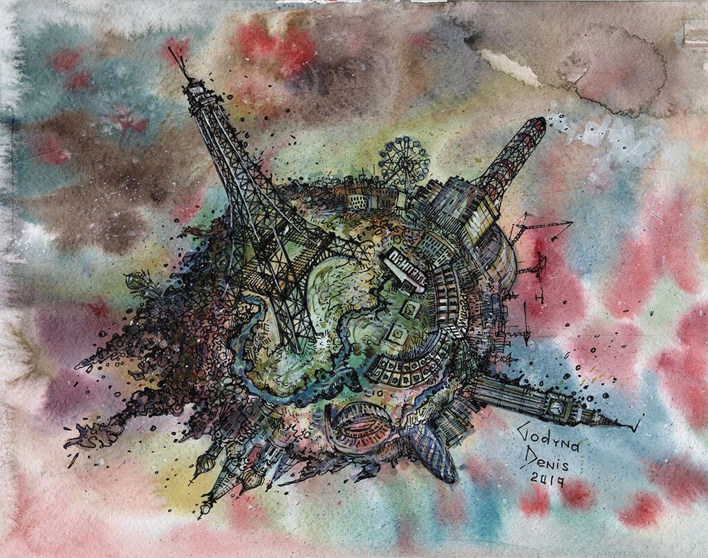 Surrealism of Chernobyl by Denis Godyna | Scrolller