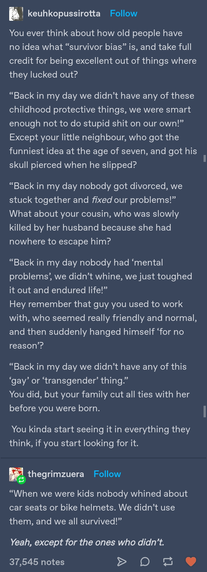 Survivor bias | Scrolller