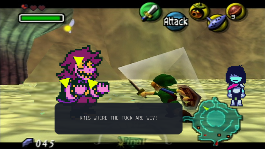 Susie and Kris in the Zelda World | Scrolller