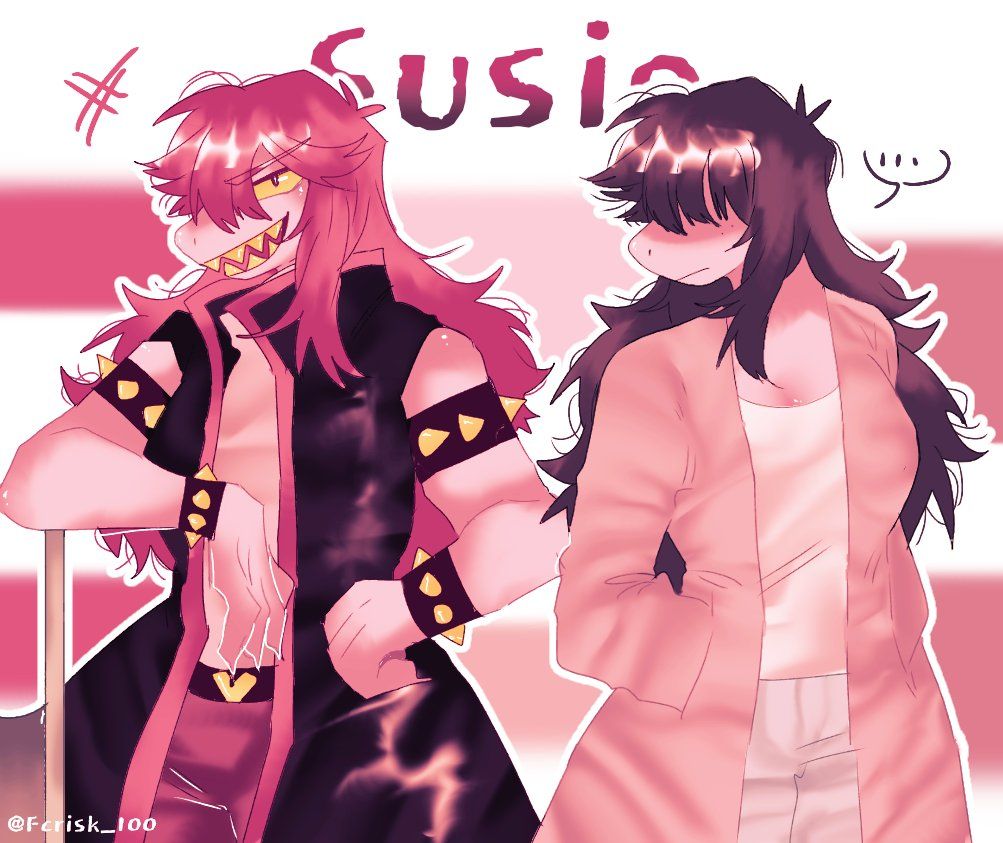 Susie and the cooler Susie! | Drawn by @Fcrisk_100 | Scrolller