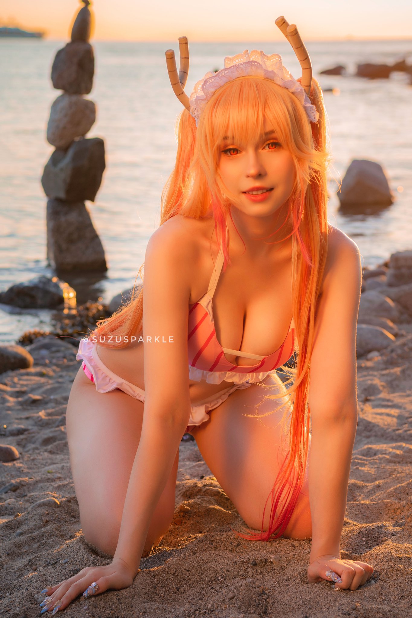 Suzu Sparkle as Tohru, Dragon Maid | Scrolller