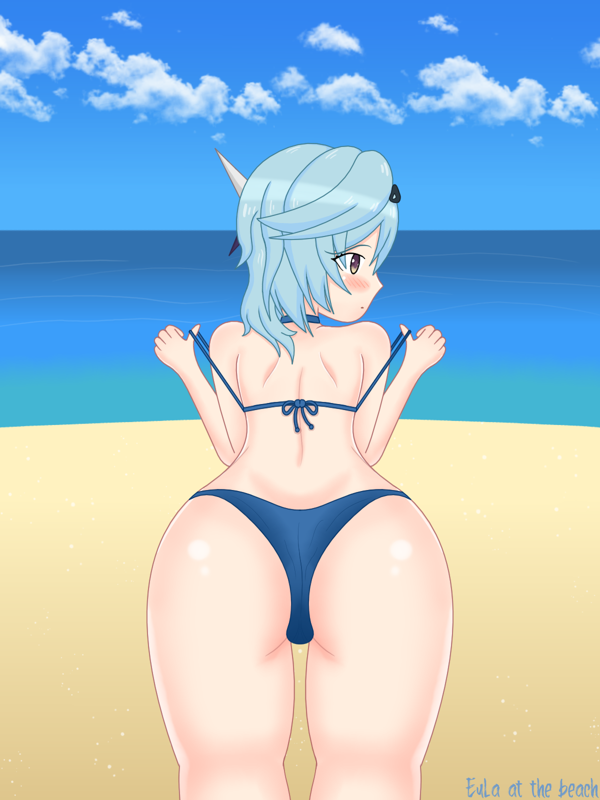 Swimsuit Eula | Scrolller