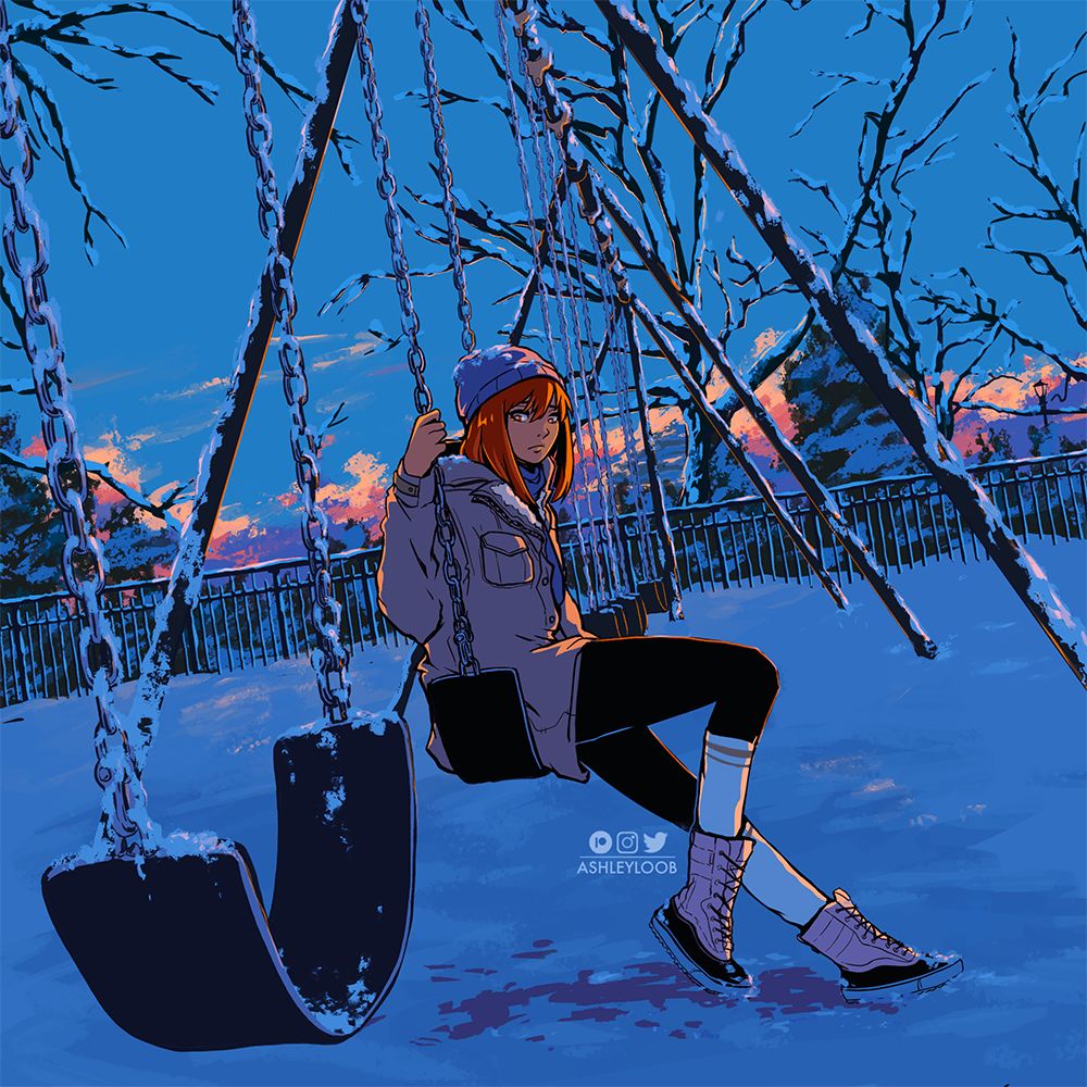 Swingset [@ashleyloob] | Scrolller