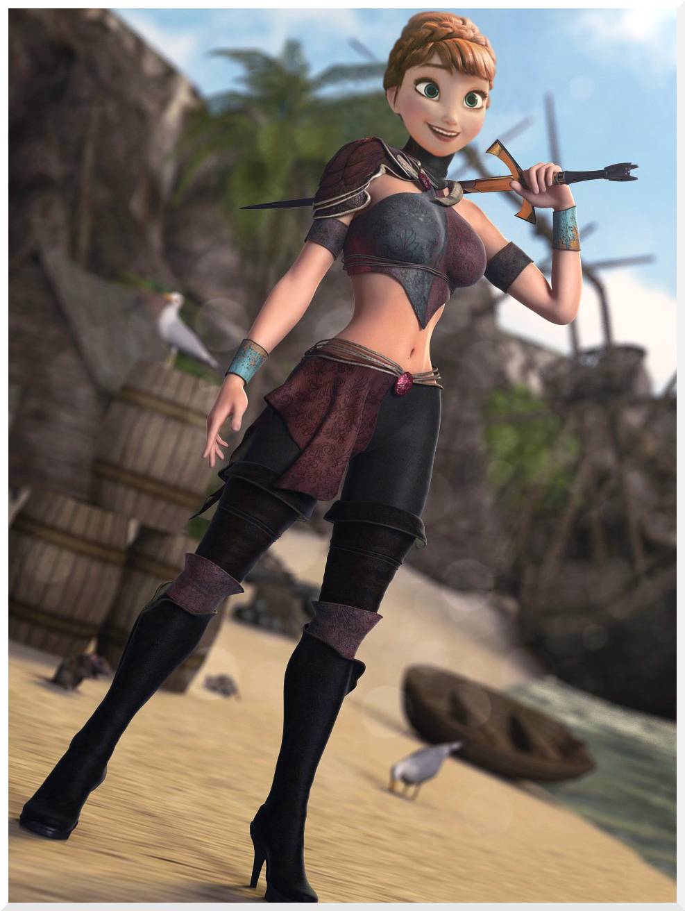 Sword Anna. | Scrolller