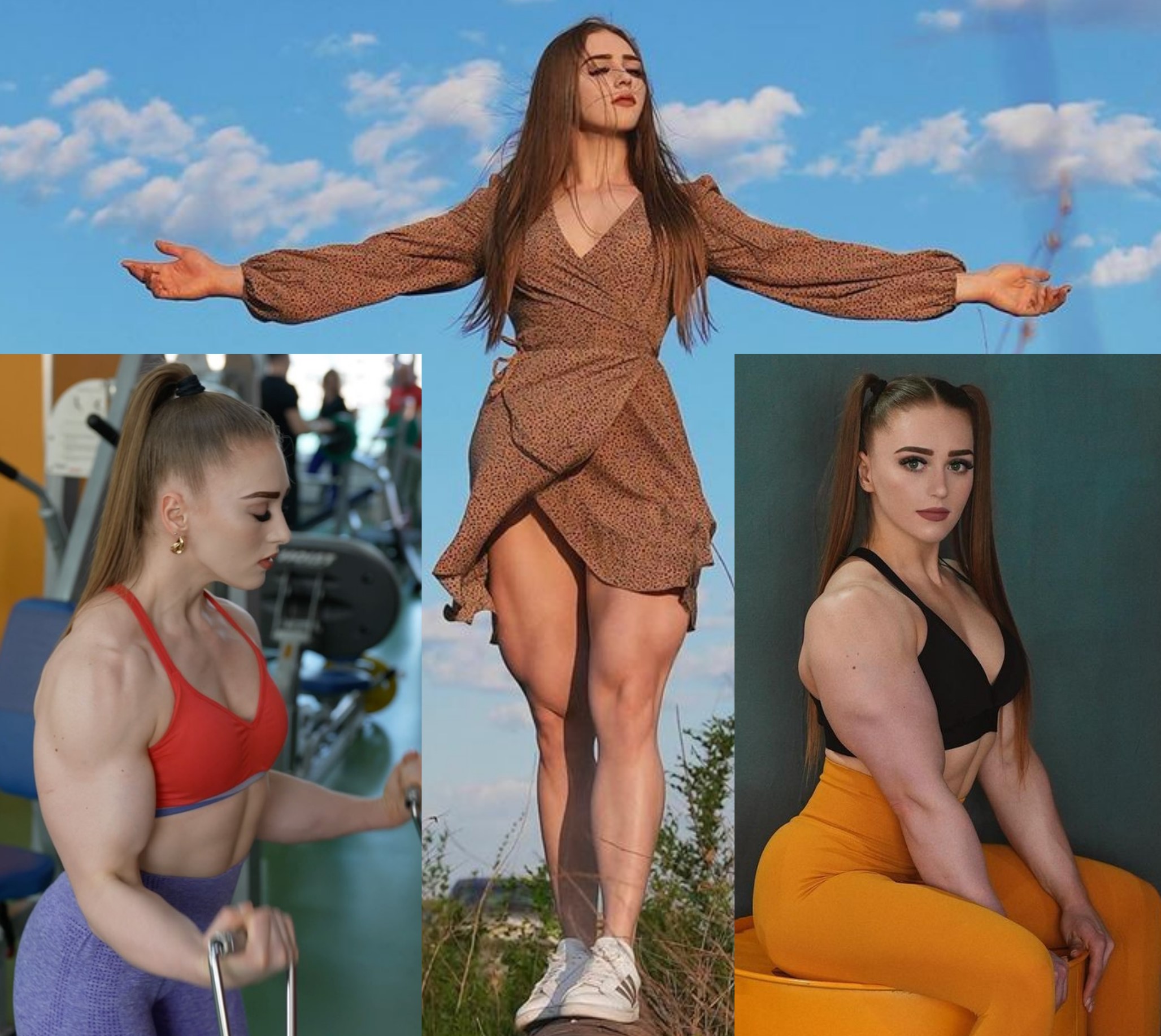 Russian powerlifter and model Julia Vins | Scrolller