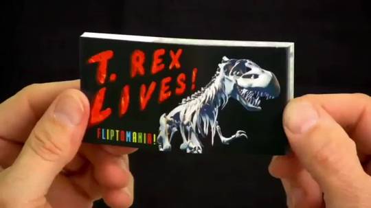 T. Rex Dinosaur Animation Flipbook | Scrolller