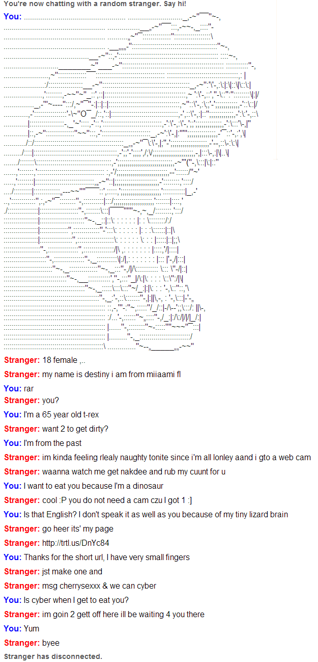 T-Rex meets his Destiny | Scrolller