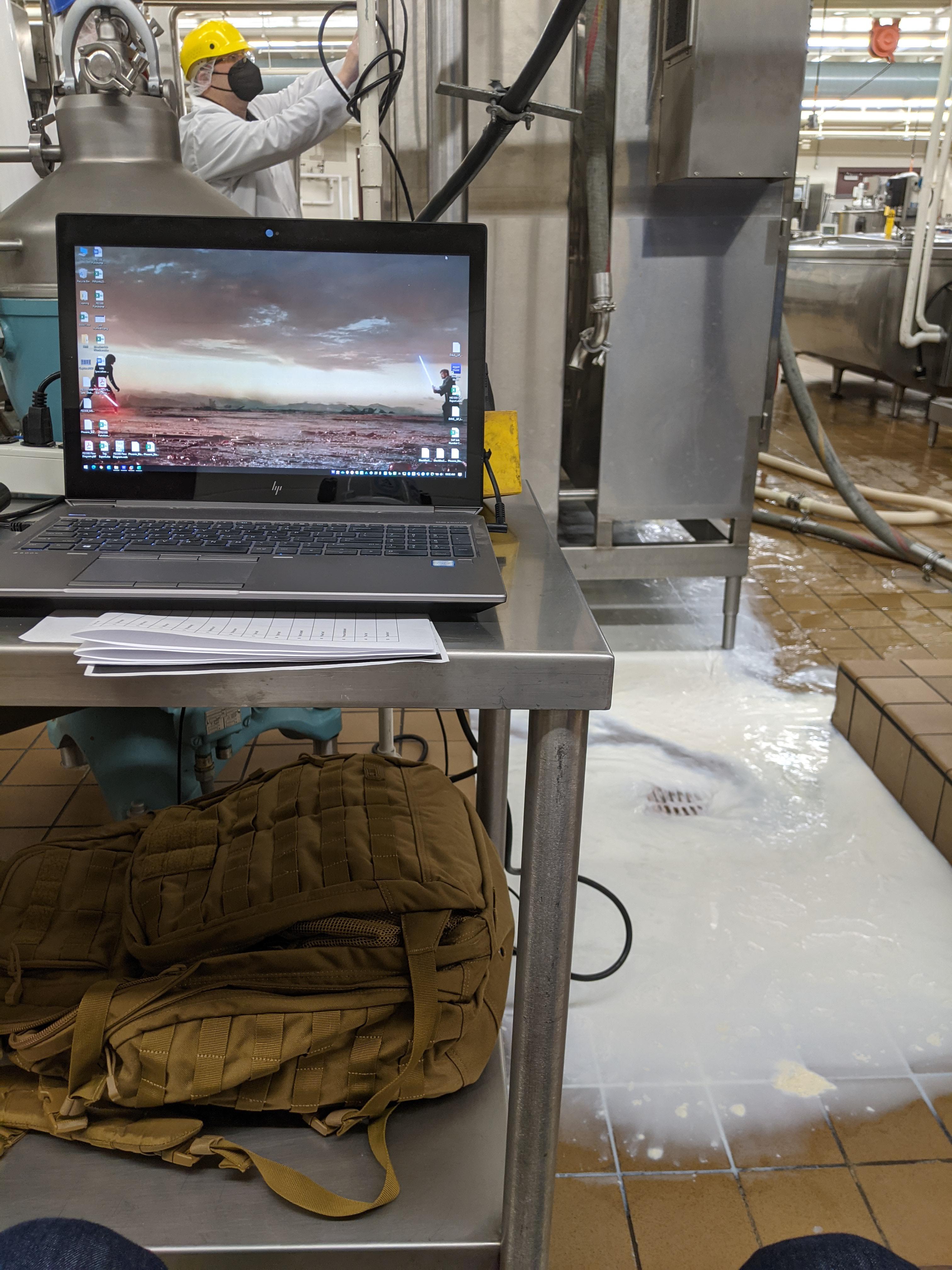 Table, chair and milk concentrate | Scrolller