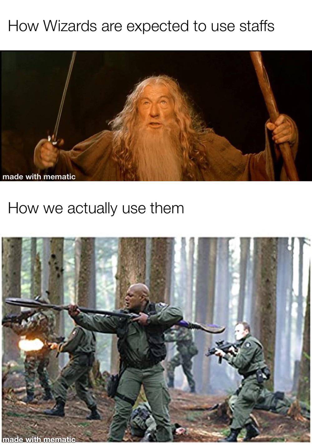 Tacticool Wizards | Scrolller