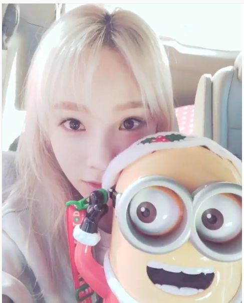 Taeyeon and her minion | Scrolller