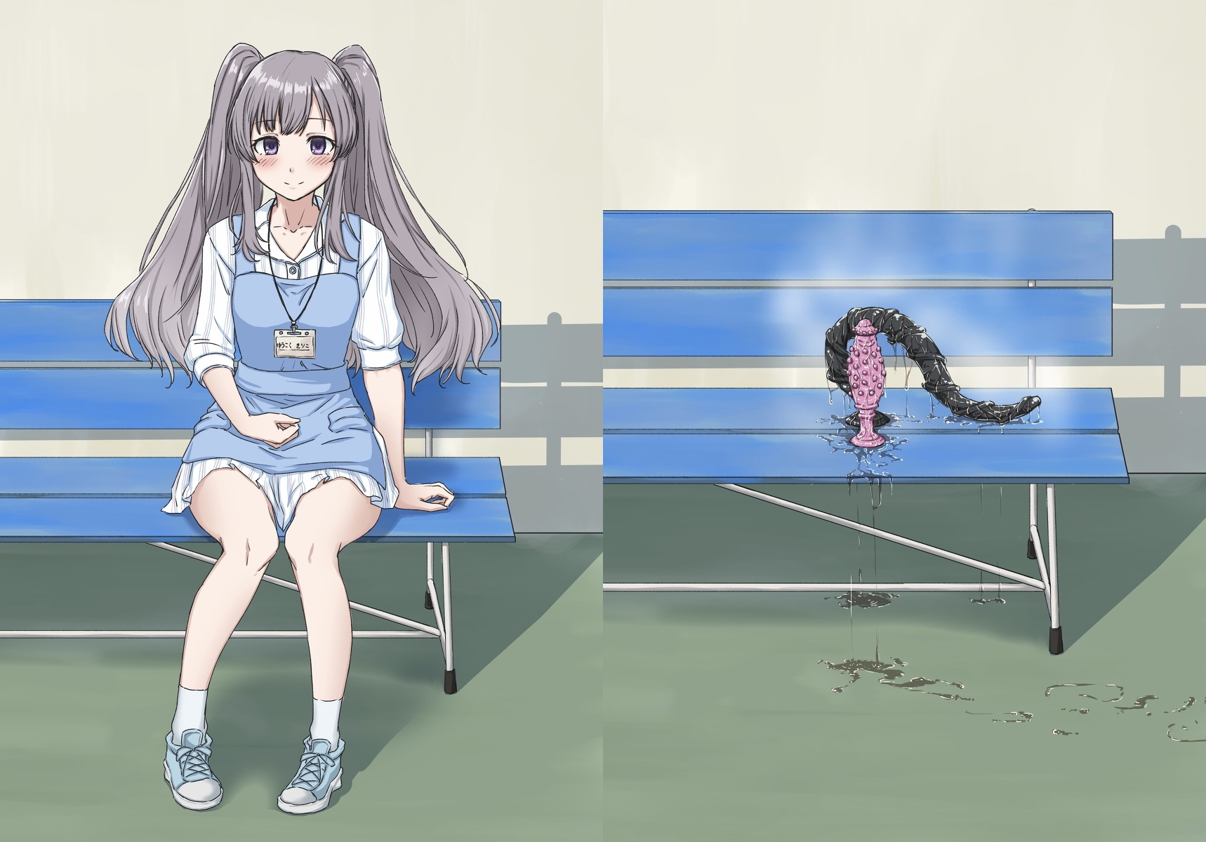 Taking a break on the bench. (xr_er0ryu) [Idolmaster] | Scrolller