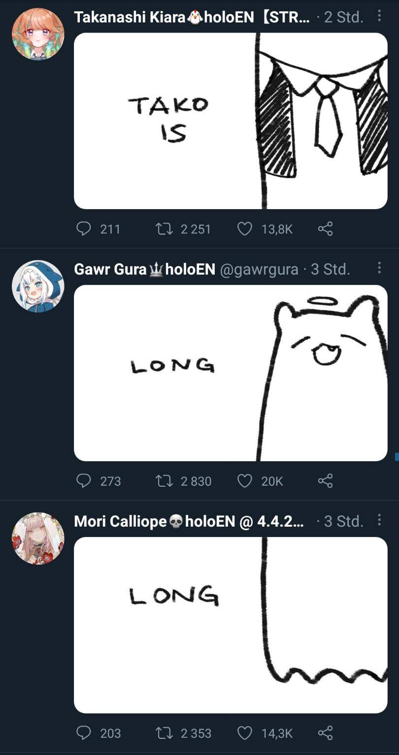 Tako is long long | Scrolller