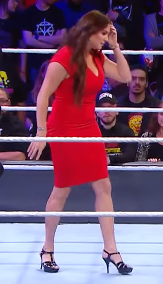 Tall and Curvy Stephanie McMahon | Scrolller