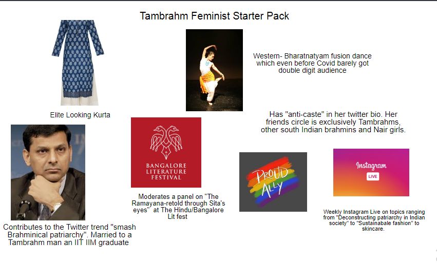 Tambrahm Feminist Starter Pack | Scrolller