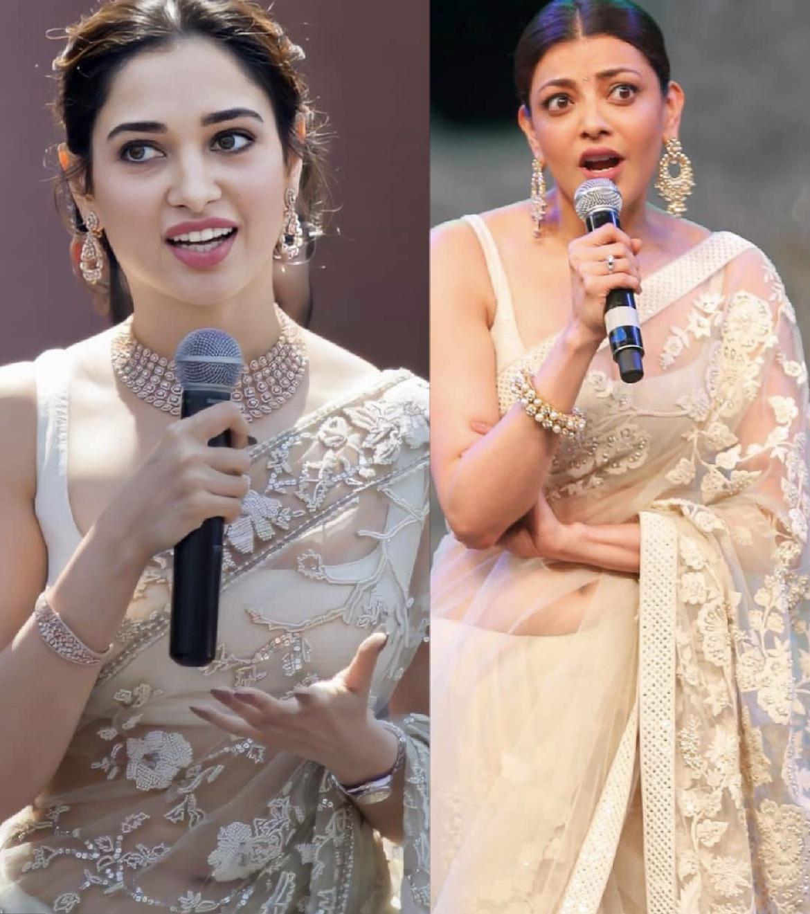 Tammu or Kaju? Who looks hot in this attire? | Scrolller
