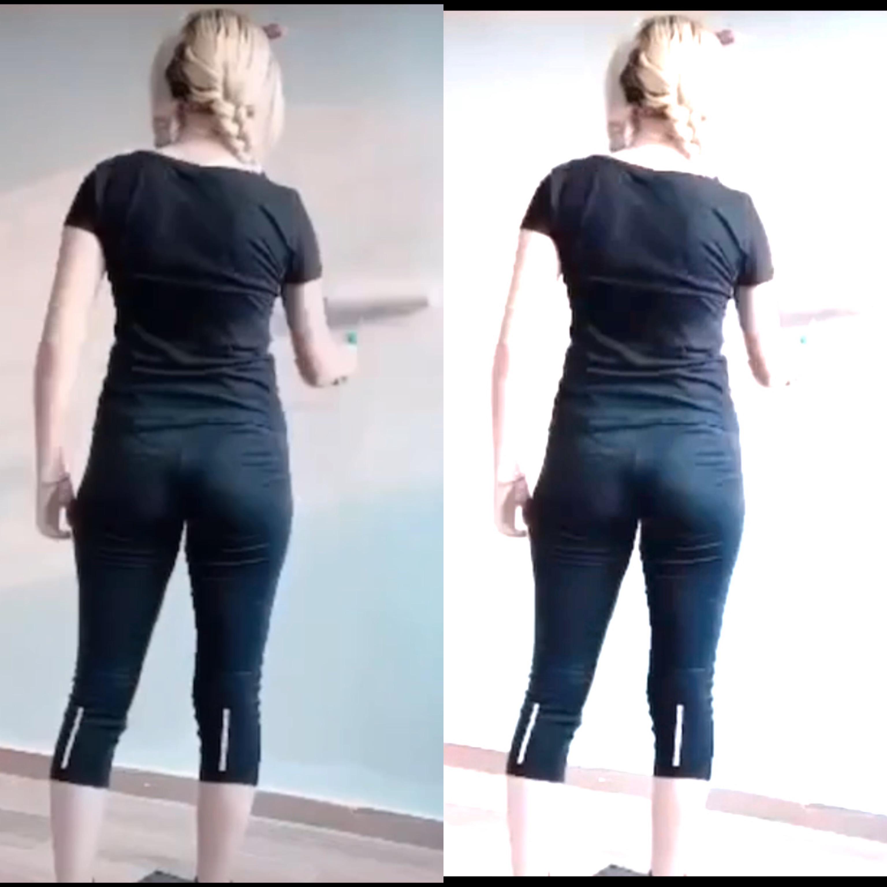 Tanguita? O cachetero normal que creen que trae puesto Karol en ese hermoso culo? | Scrolller