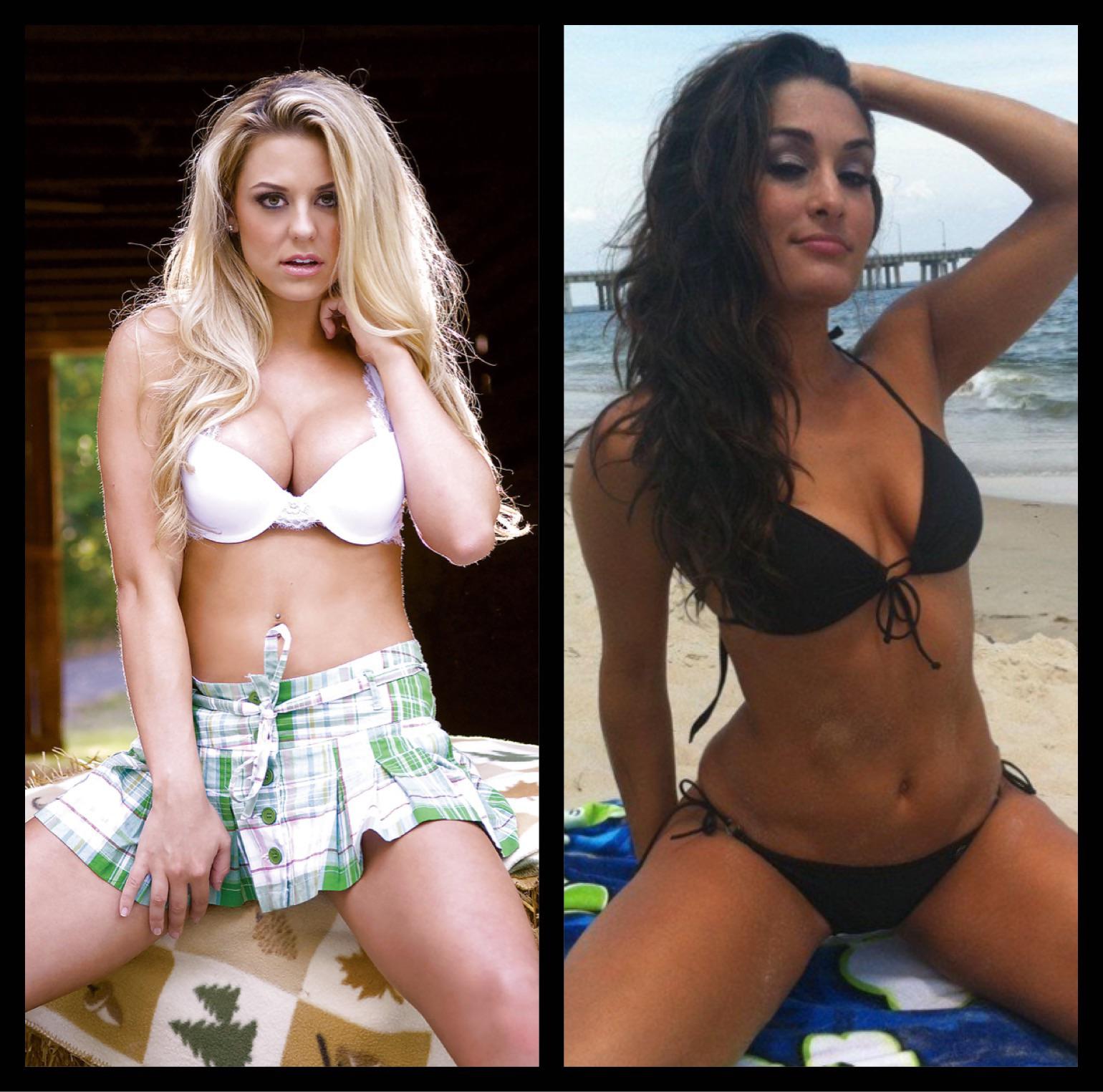Taryn Terrell vs Nikki Bella | Scrolller