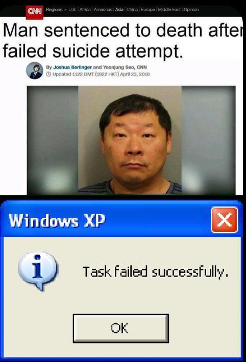 Task failed successfully | Scrolller