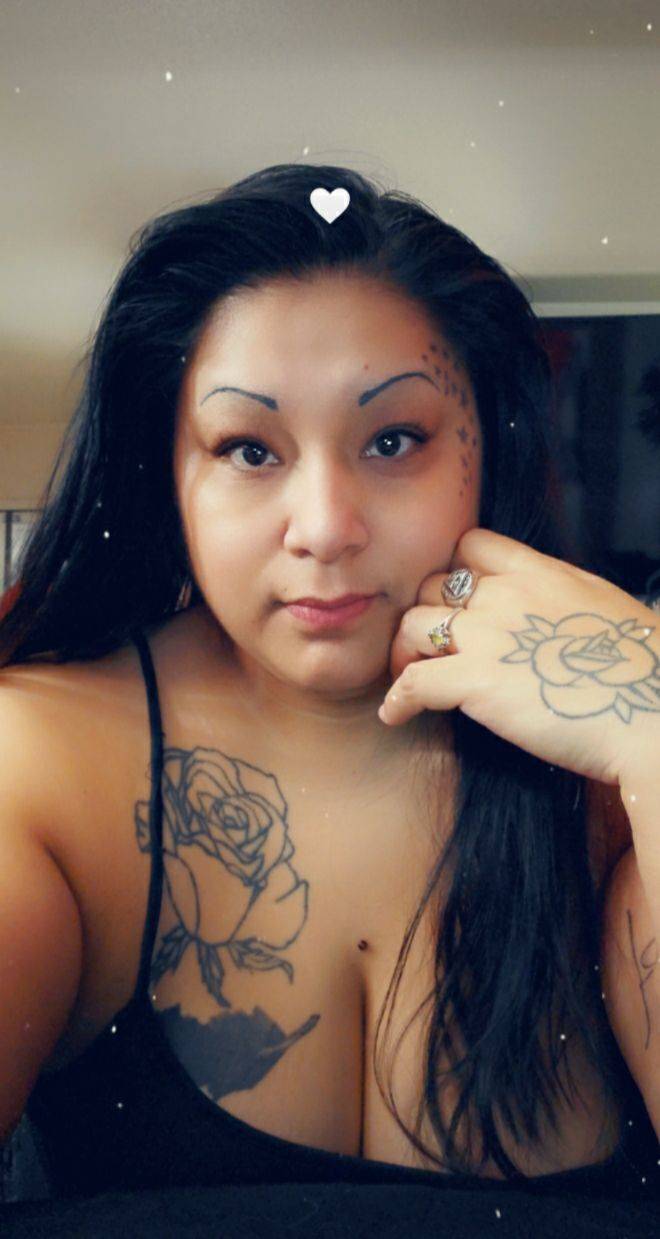 Tattooed latina mami🖤 bbw+ | Scrolller