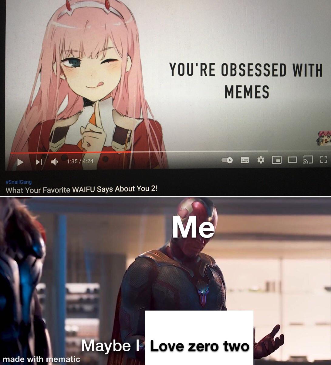 Tbh I really love zero two | Scrolller