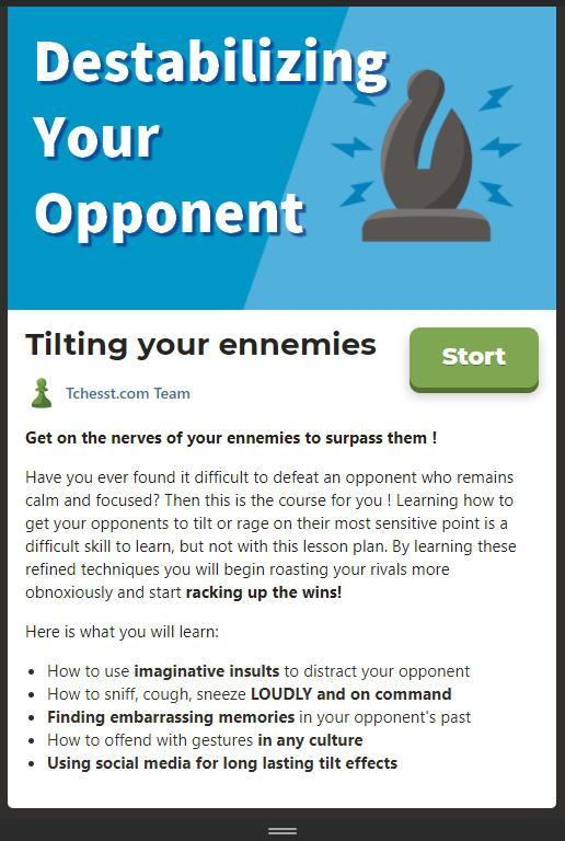Tchesst.com launches grandmaster level lessons : | Scrolller