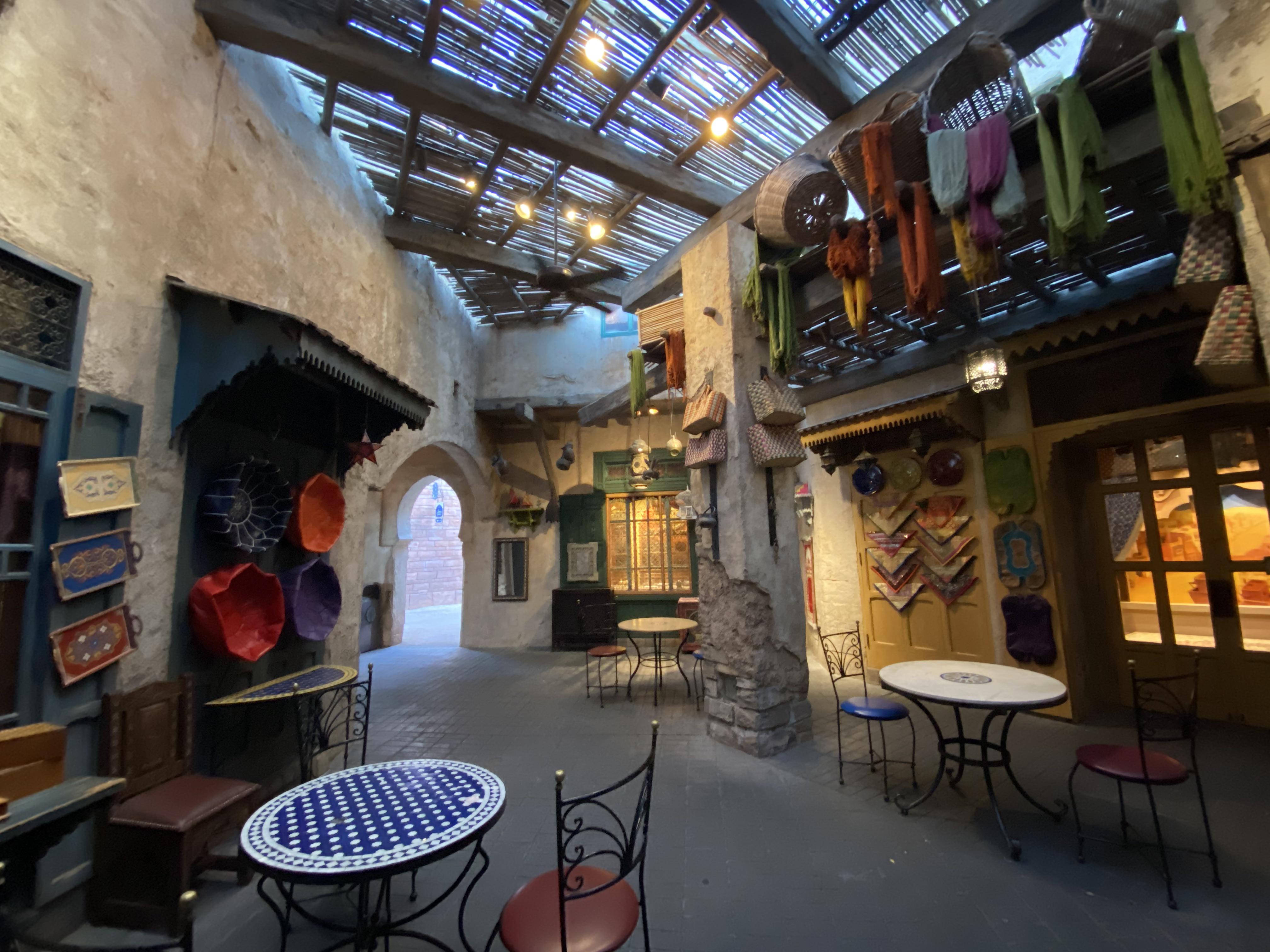 Team Epcot- Morocco empty today | Scrolller