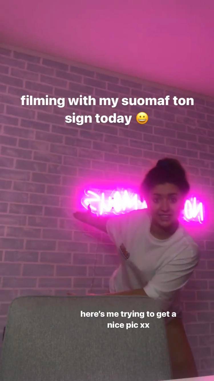 Teasing us only wearing a top | Scrolller